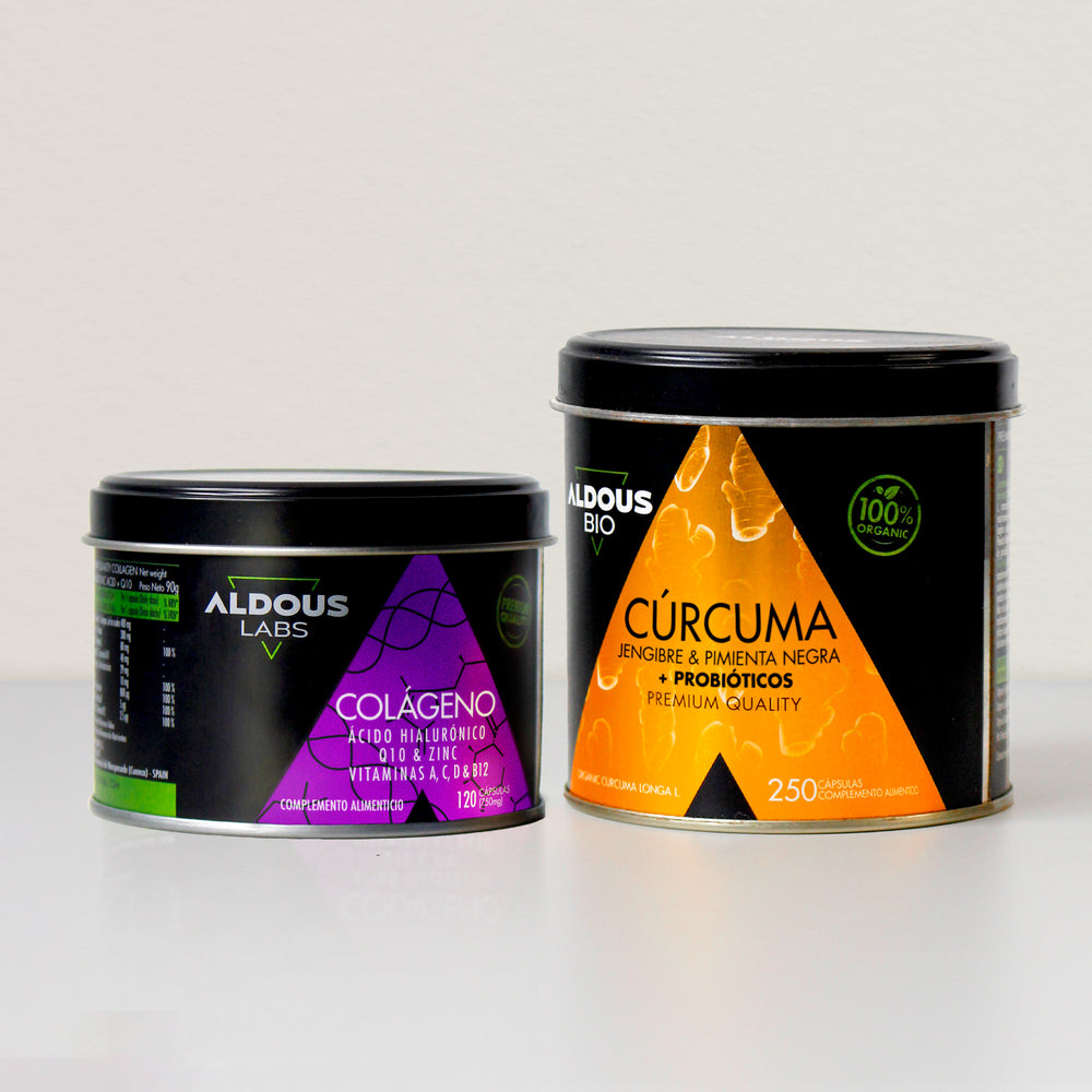 Pack Cúrcuma Ecológica + Colágeno Hidrolizado