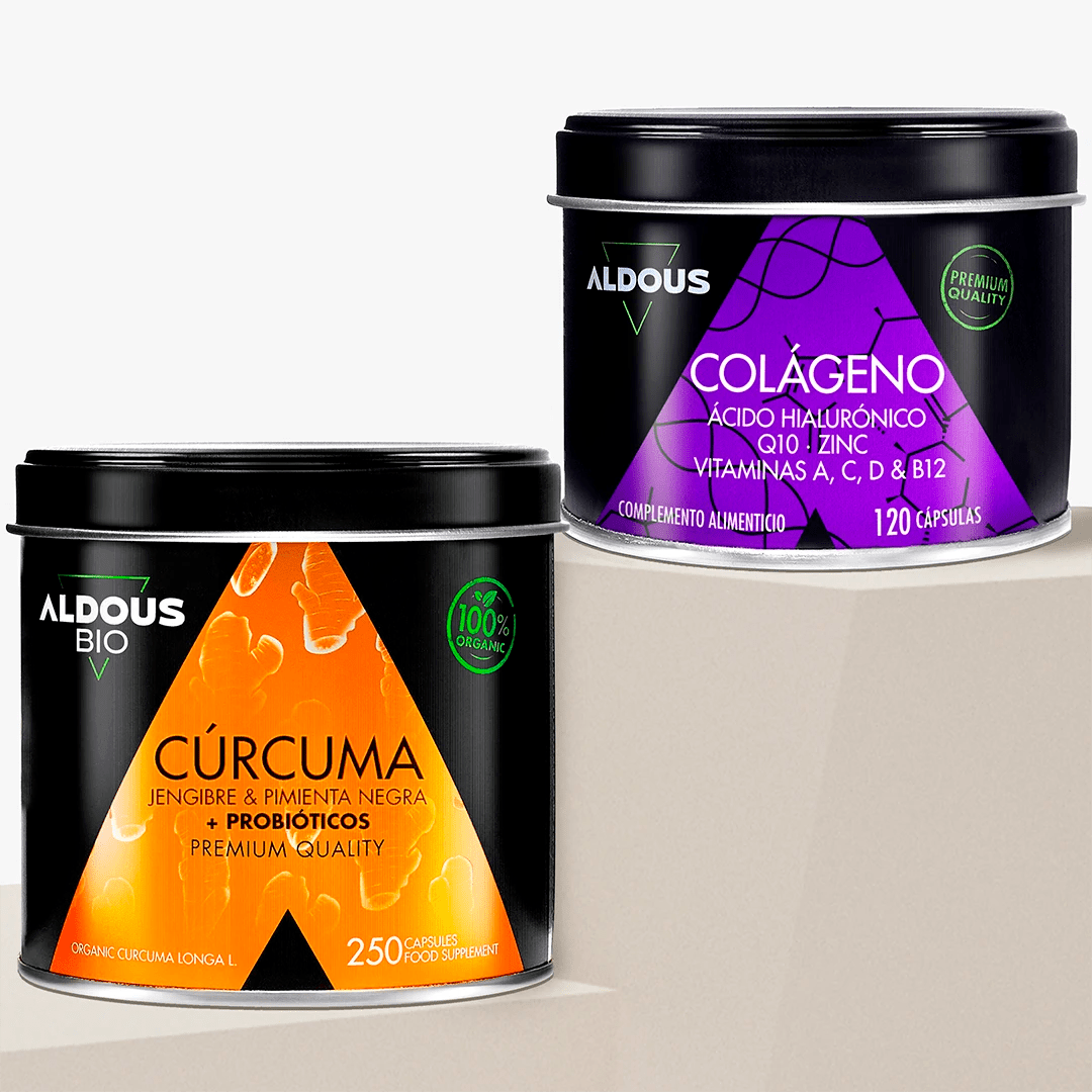 Pack Cúrcuma Ecológica + Colágeno Hidrolizado