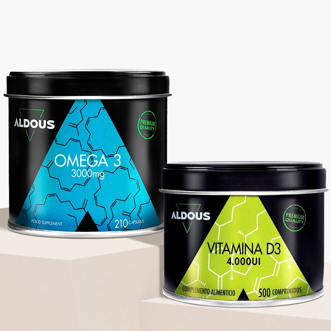 Pack de Omega 3 + Vitamina D3 | Aldous